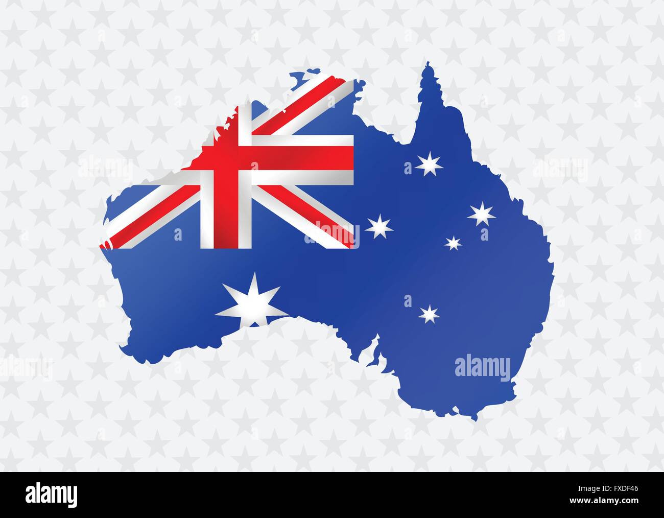 Australia federation flag Stock Vector Images - Alamy