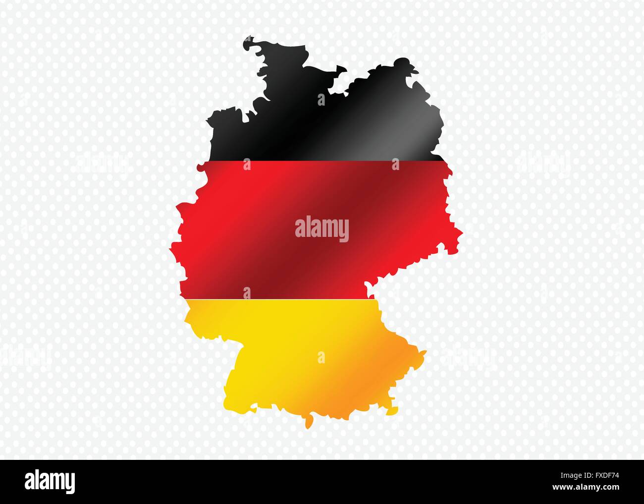 Germany map and flag idea design Stock Vector Image & Art - Alamy