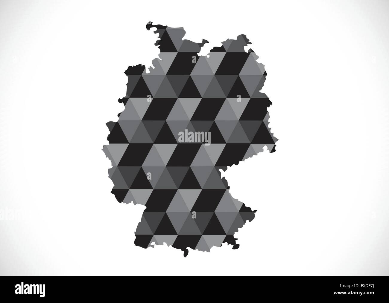 Germany map and flag idea design Stock Vector Image & Art - Alamy