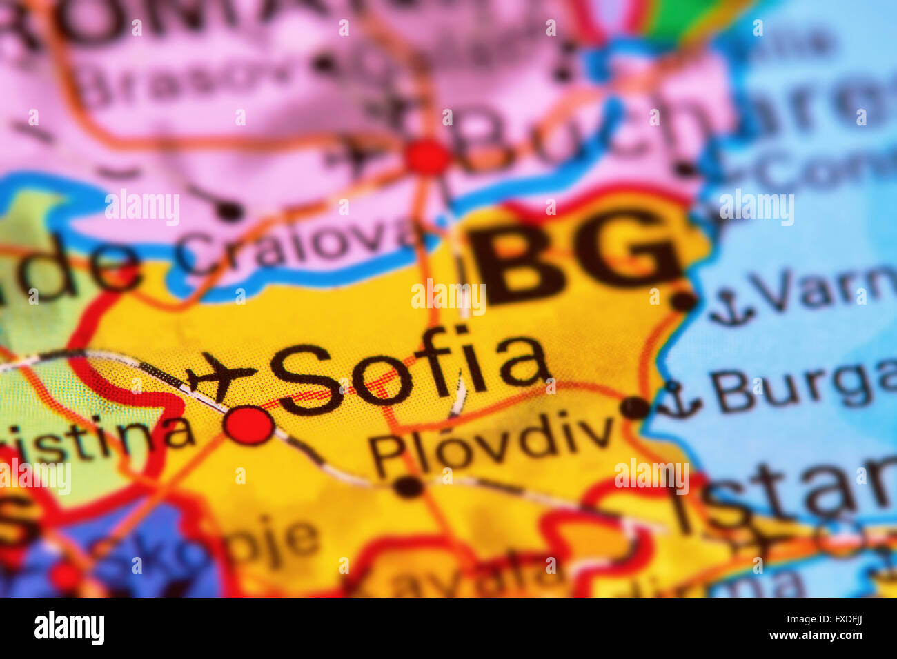 Bulgaria Map High Resolution Stock Photography and Images - Alamy