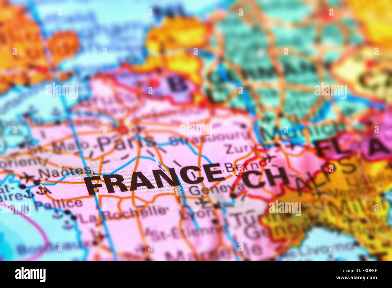 France Country In Europe On The World Map Stock Photo Alamy france-country-in-europe-on-the-world-map-stock-photo-alamy
