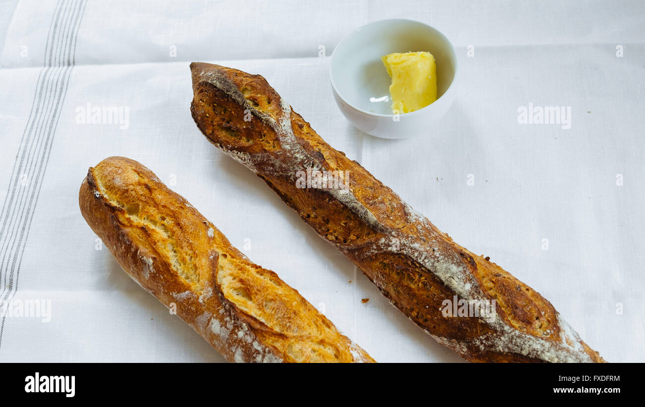 Baguette bread hi-res stock photography and images - Alamy
