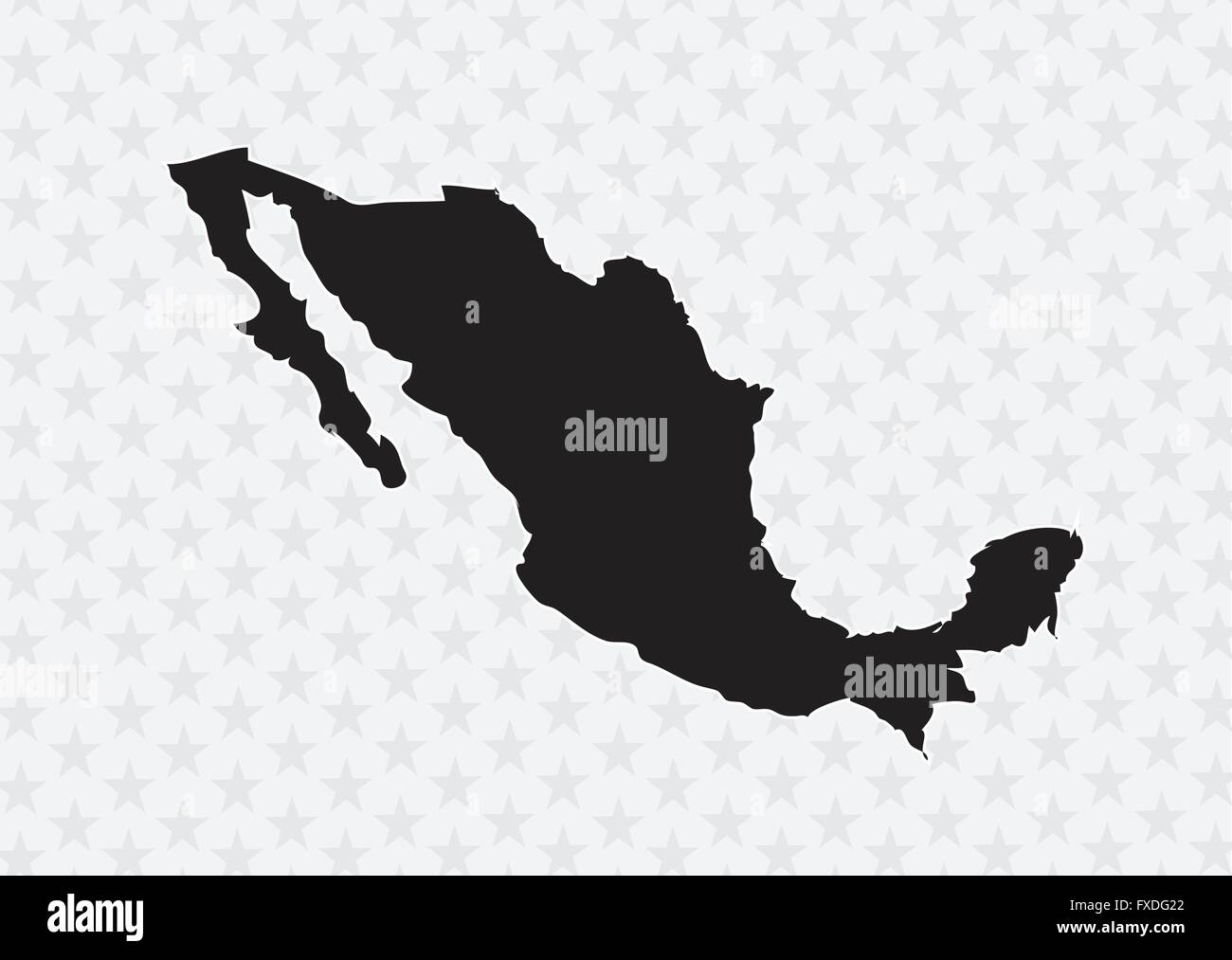 map of Mexico Decorative idea design Stock Vector Image & Art - Alamy