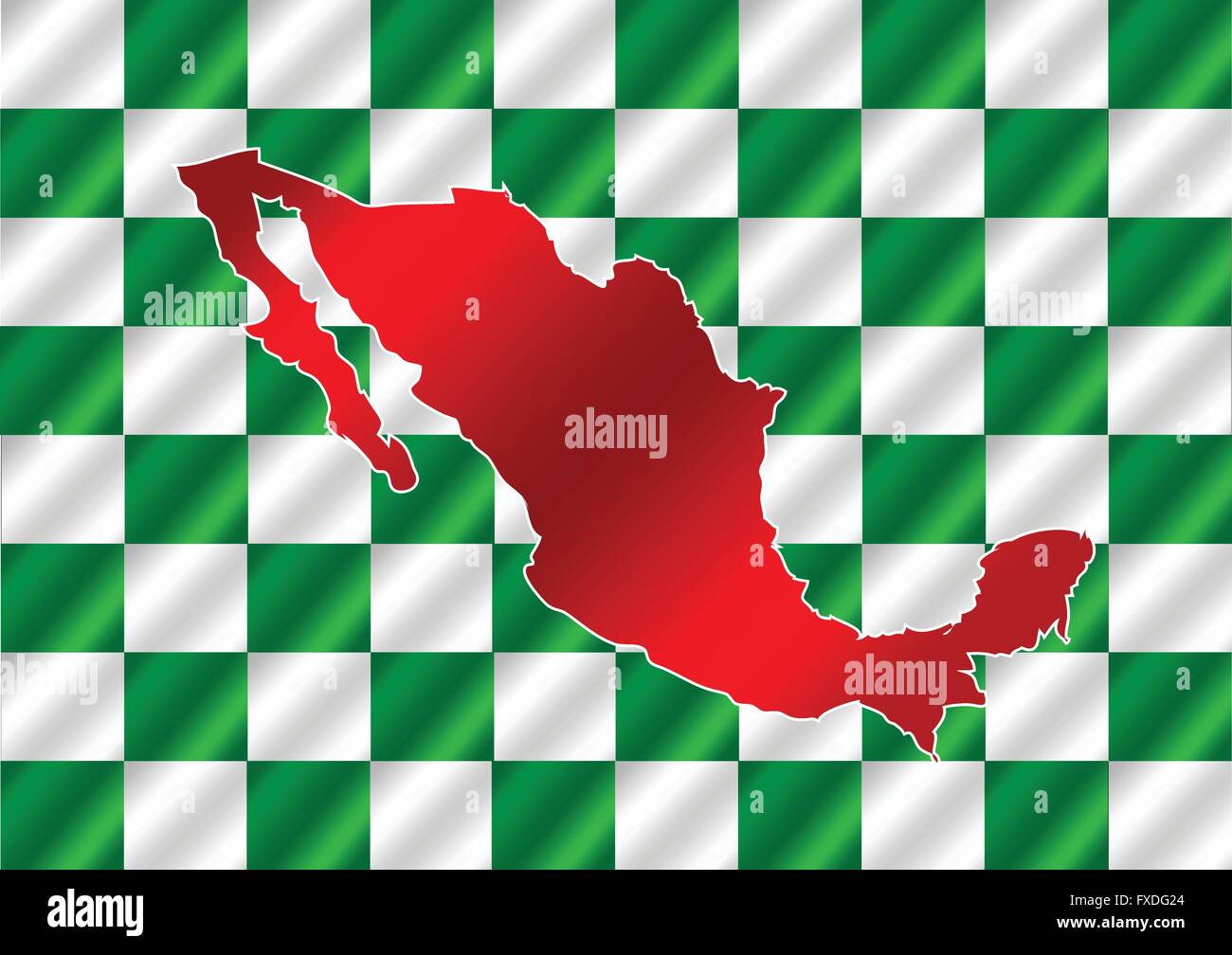 map of Mexico Decorative idea design Stock Vector Image & Art - Alamy