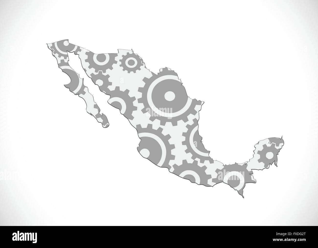 map of Mexico Decorative idea design Stock Vector Image & Art - Alamy