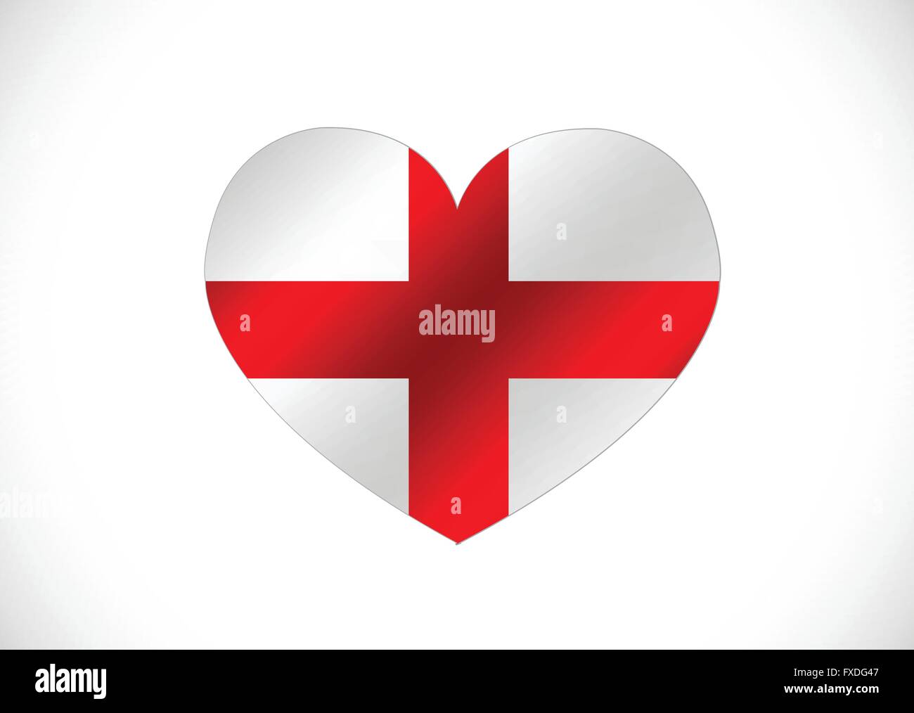 Flag england st georges cross Stock Vector Images - Alamy