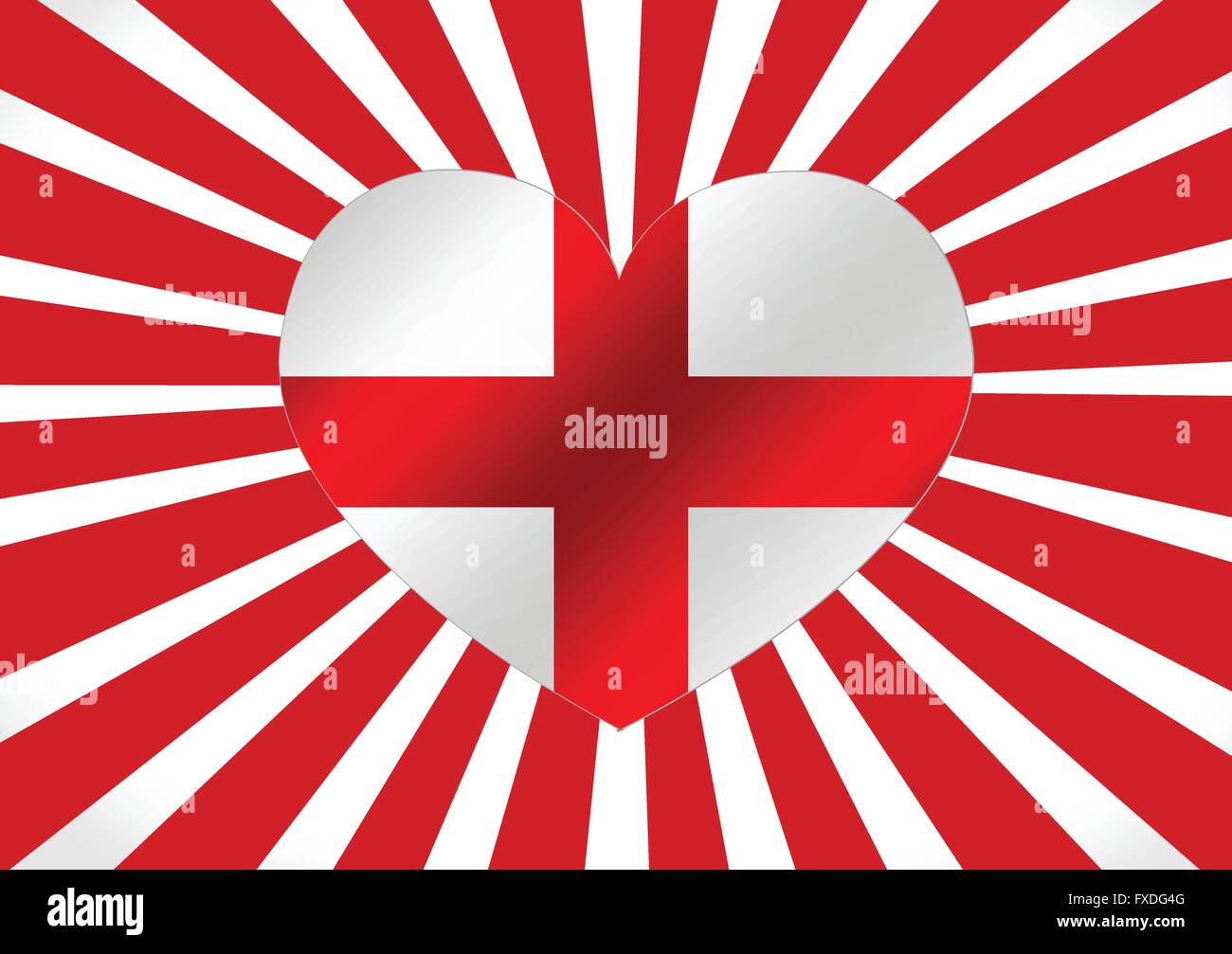 St georges day england Stock Vector Images - Alamy
