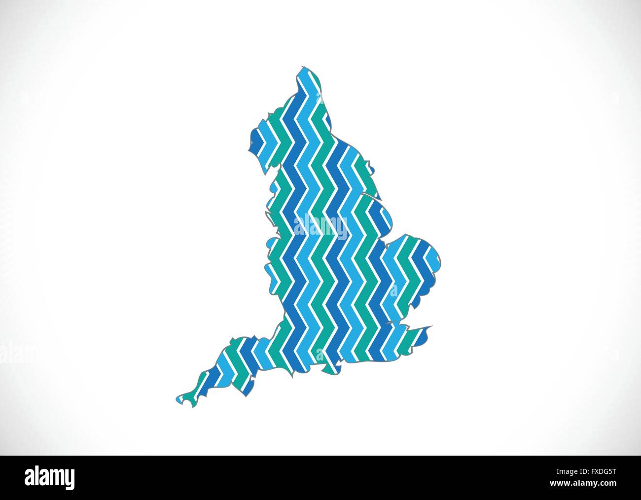 map of England Decorative idea design Stock Vector Image & Art - Alamy