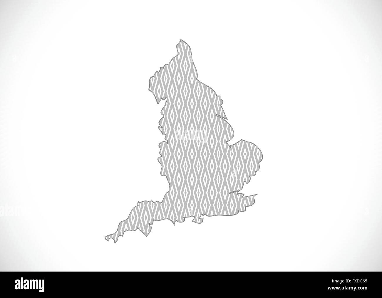 map of England Decorative idea design Stock Vector Image & Art - Alamy