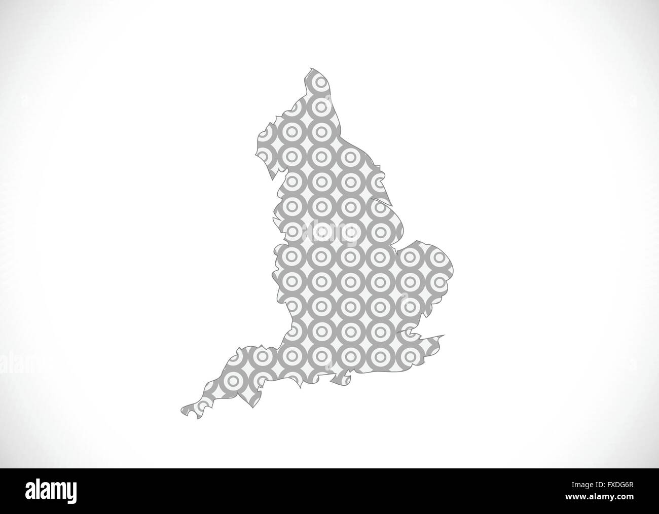 map of England Decorative idea design Stock Vector Image & Art - Alamy