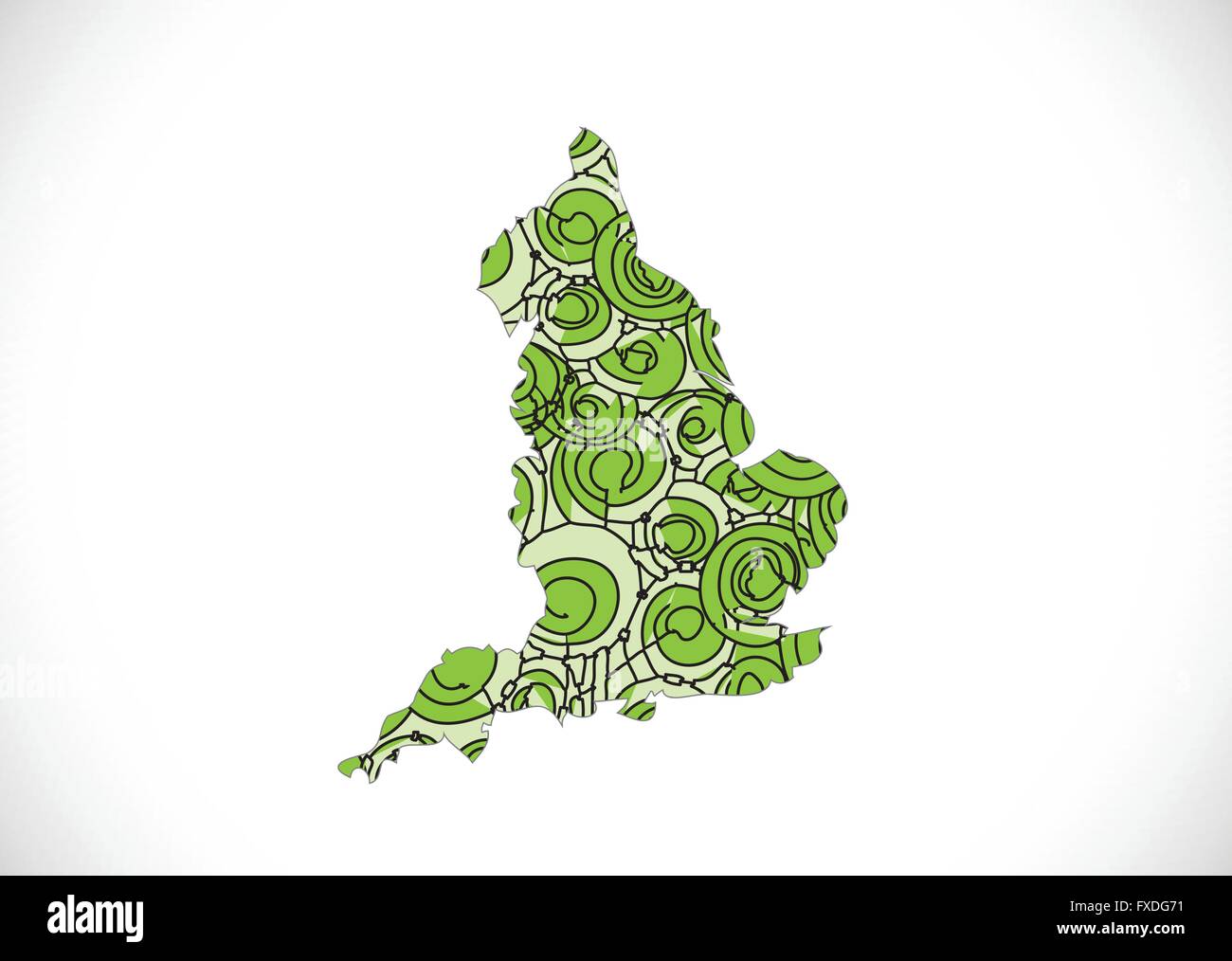 Map of oxford Stock Vector Images - Alamy