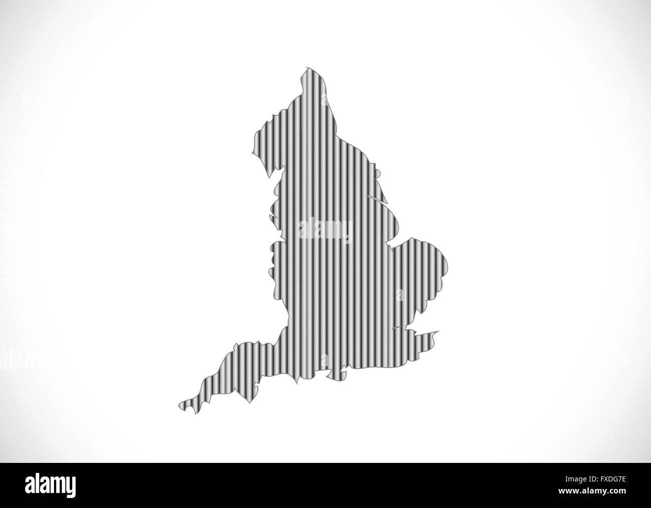 map of England Decorative idea design Stock Vector Image & Art - Alamy