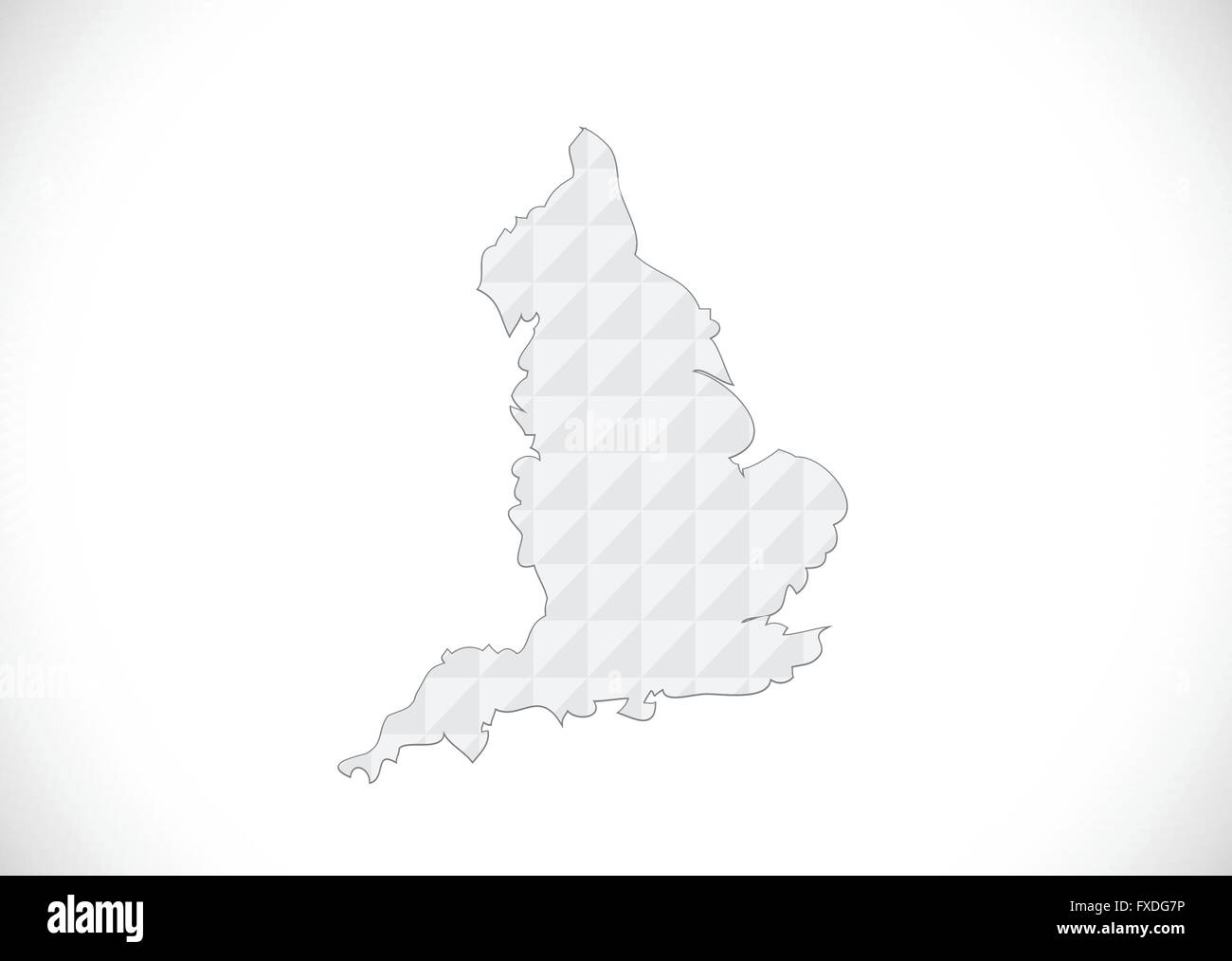 map of England Decorative idea design Stock Vector Image & Art - Alamy