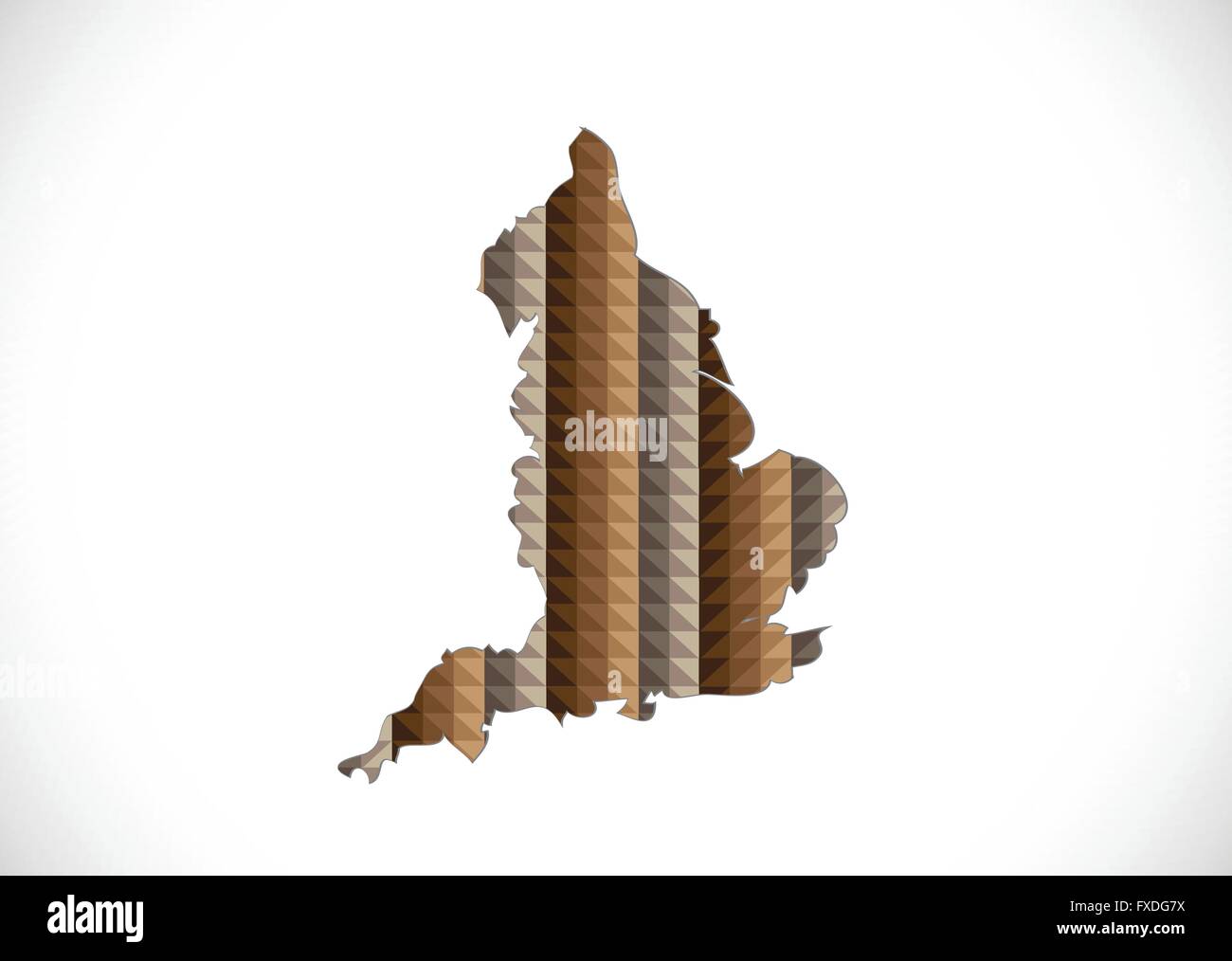 map of England Decorative idea design Stock Vector Image & Art - Alamy