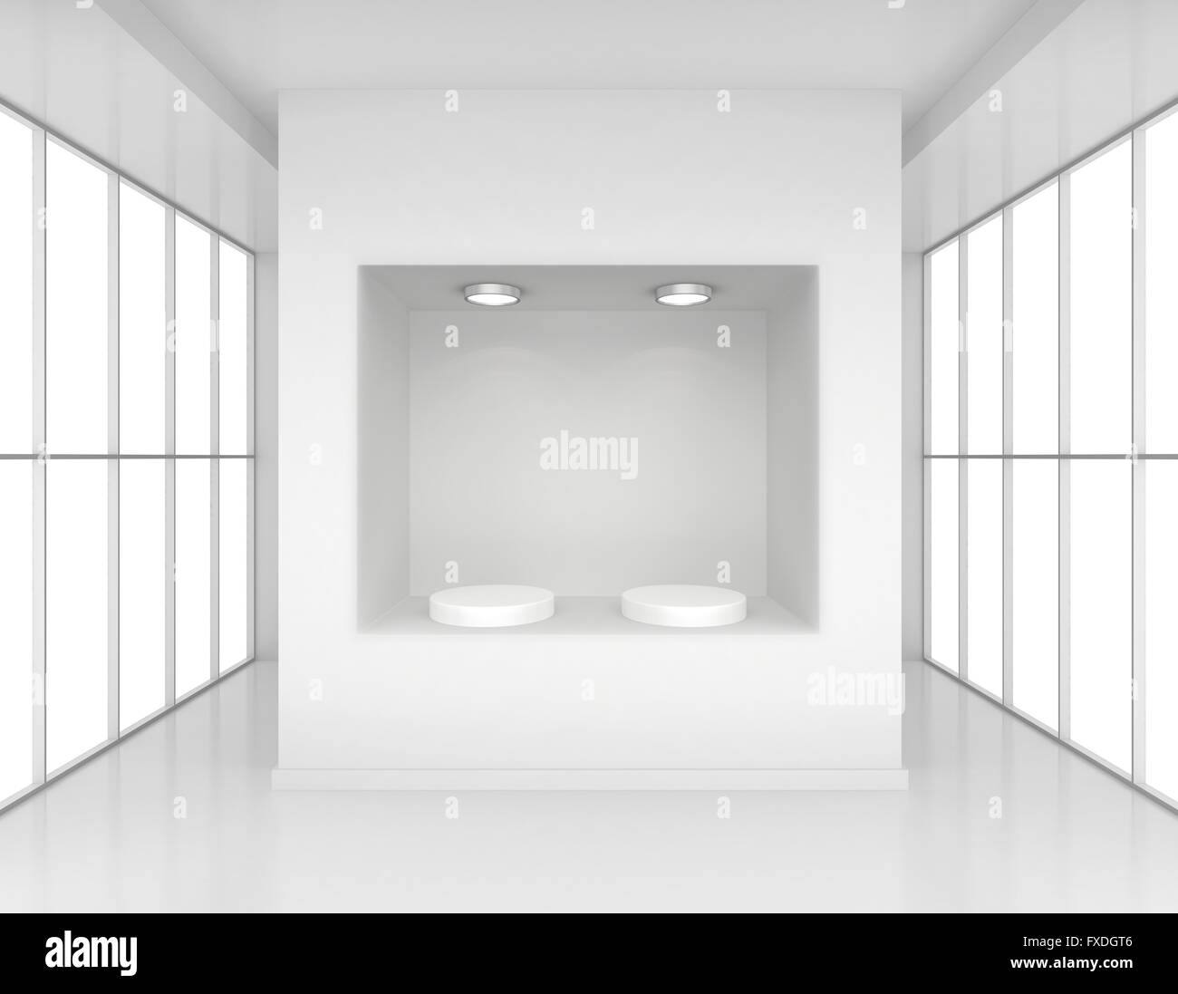 Blank product stand hi-res stock photography and images - Alamy