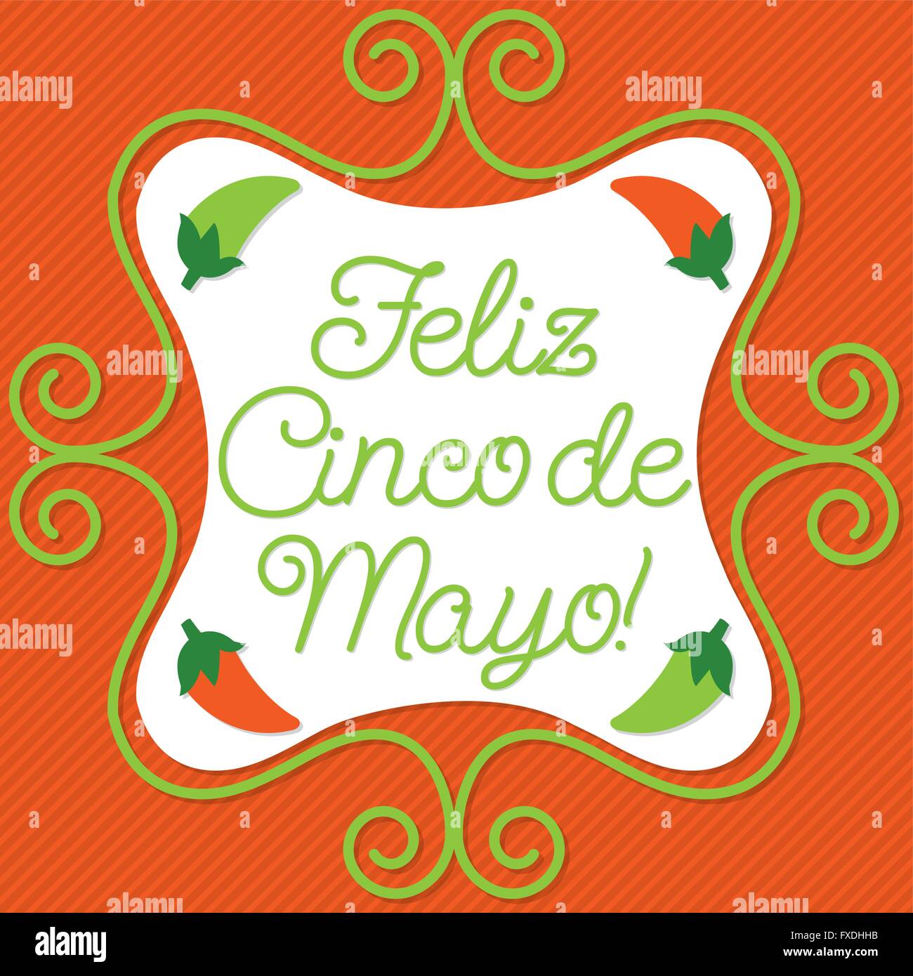 Curly sign Mexican card in vector format Stock Vector Image & Art - Alamy