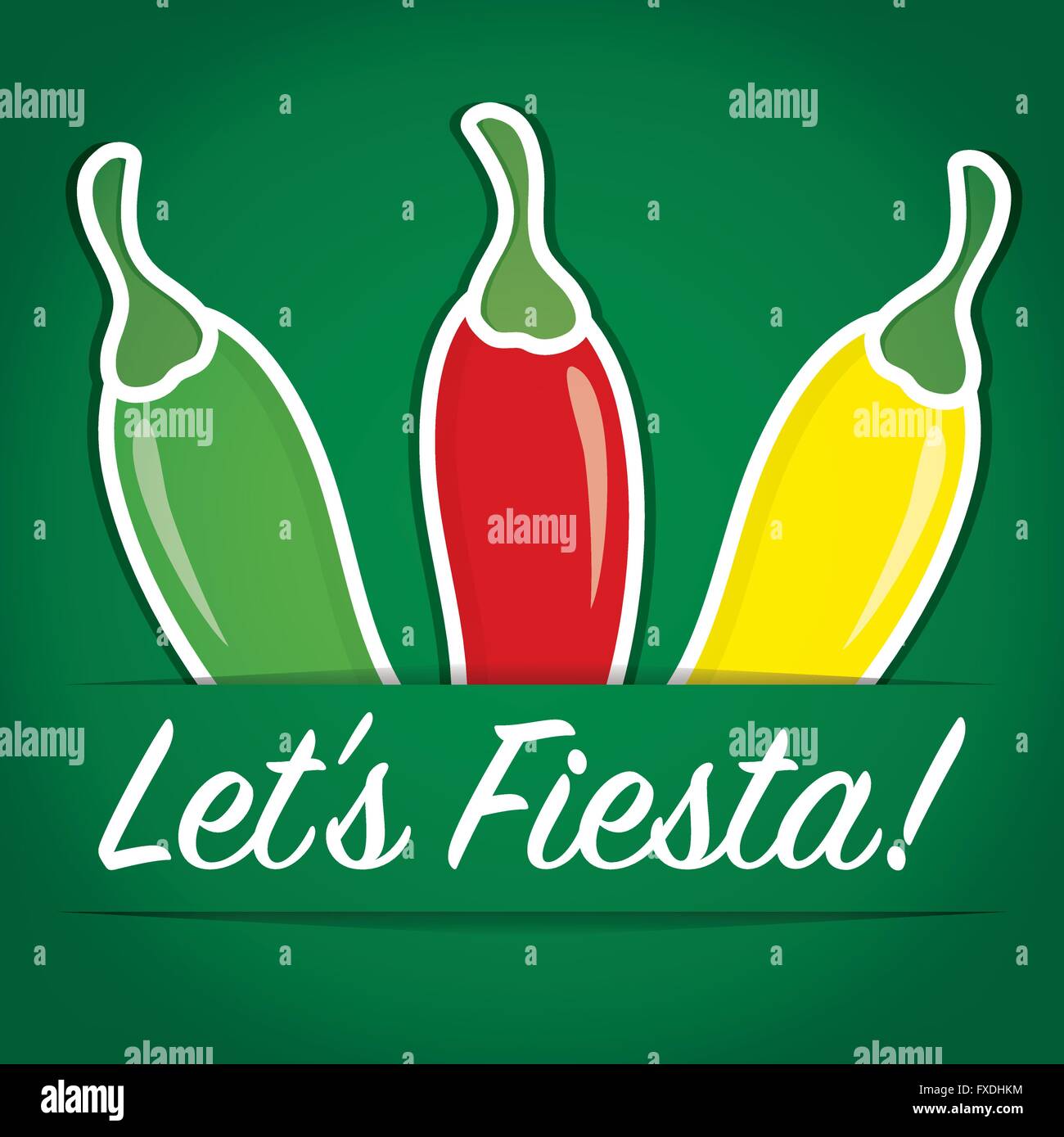 Mexican paper cut out card in vector format Stock Vector Image & Art ...