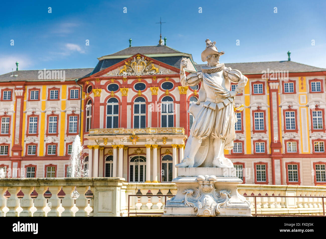 Bruchsal, Castle, Palace, Germany Stock Photo - Alamy