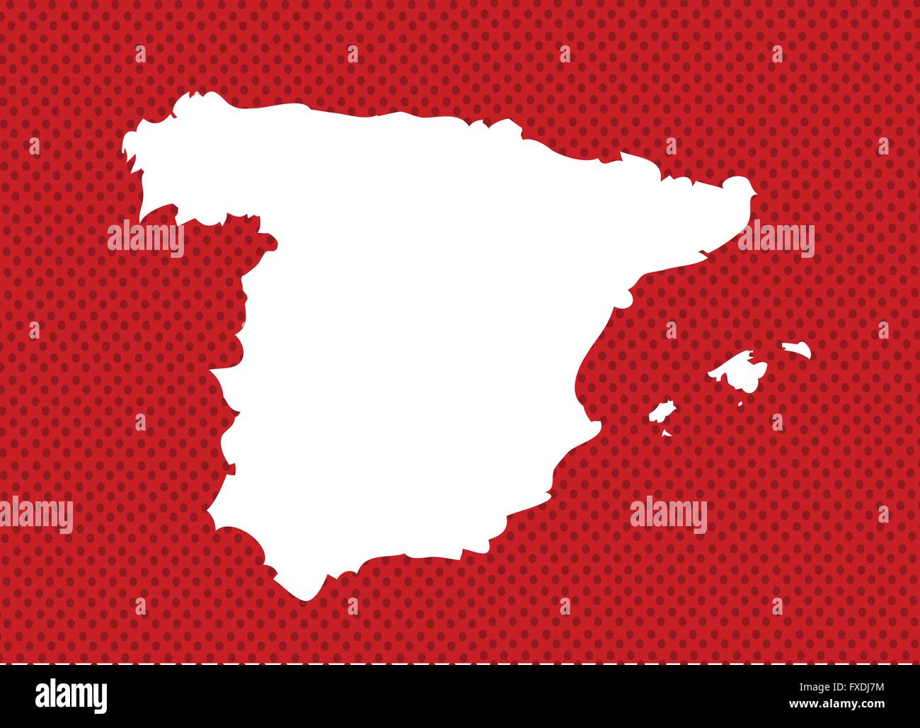 Map spain idea design hi-res stock photography and images - Alamy