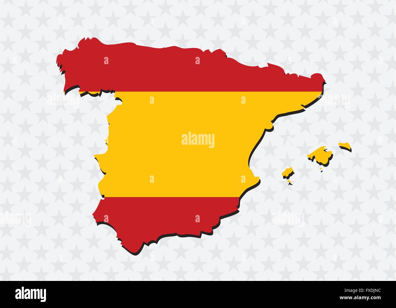 Spain language map Stock Vector Images - Alamy