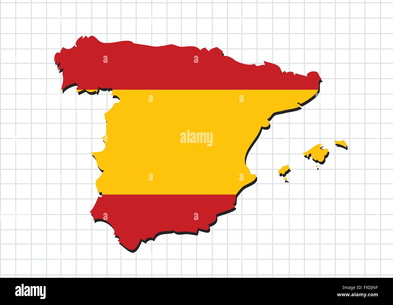 Boundary sign spain Cut Out Stock Images & Pictures - Alamy