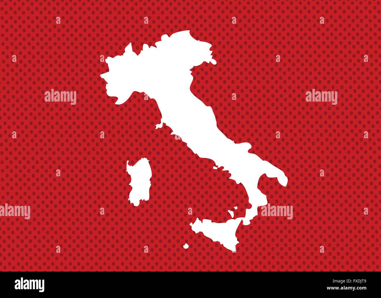 italy map and flag idea design Stock Vector Image & Art - Alamy