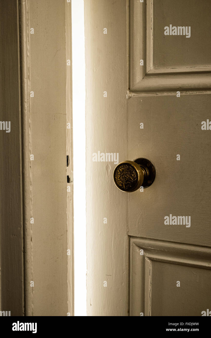 Light Coming Through Open Door High Resolution Stock Photography and ...