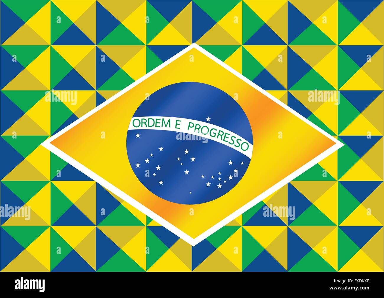 Abstract background Brazil flag concept idea design Stock Vector Image ...