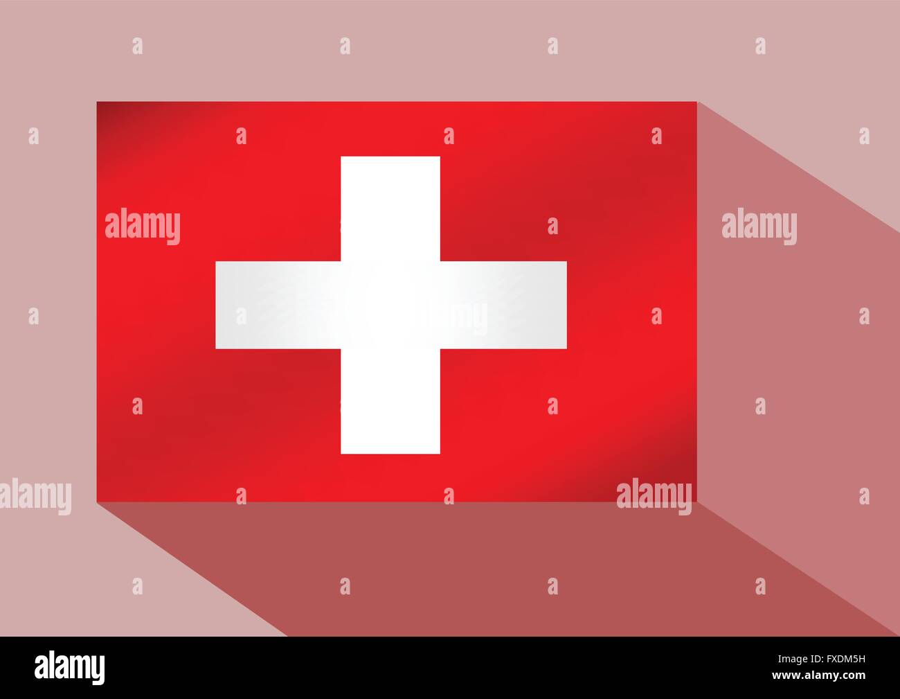 Swiss flag Stock Vector Image & Art - Alamy
