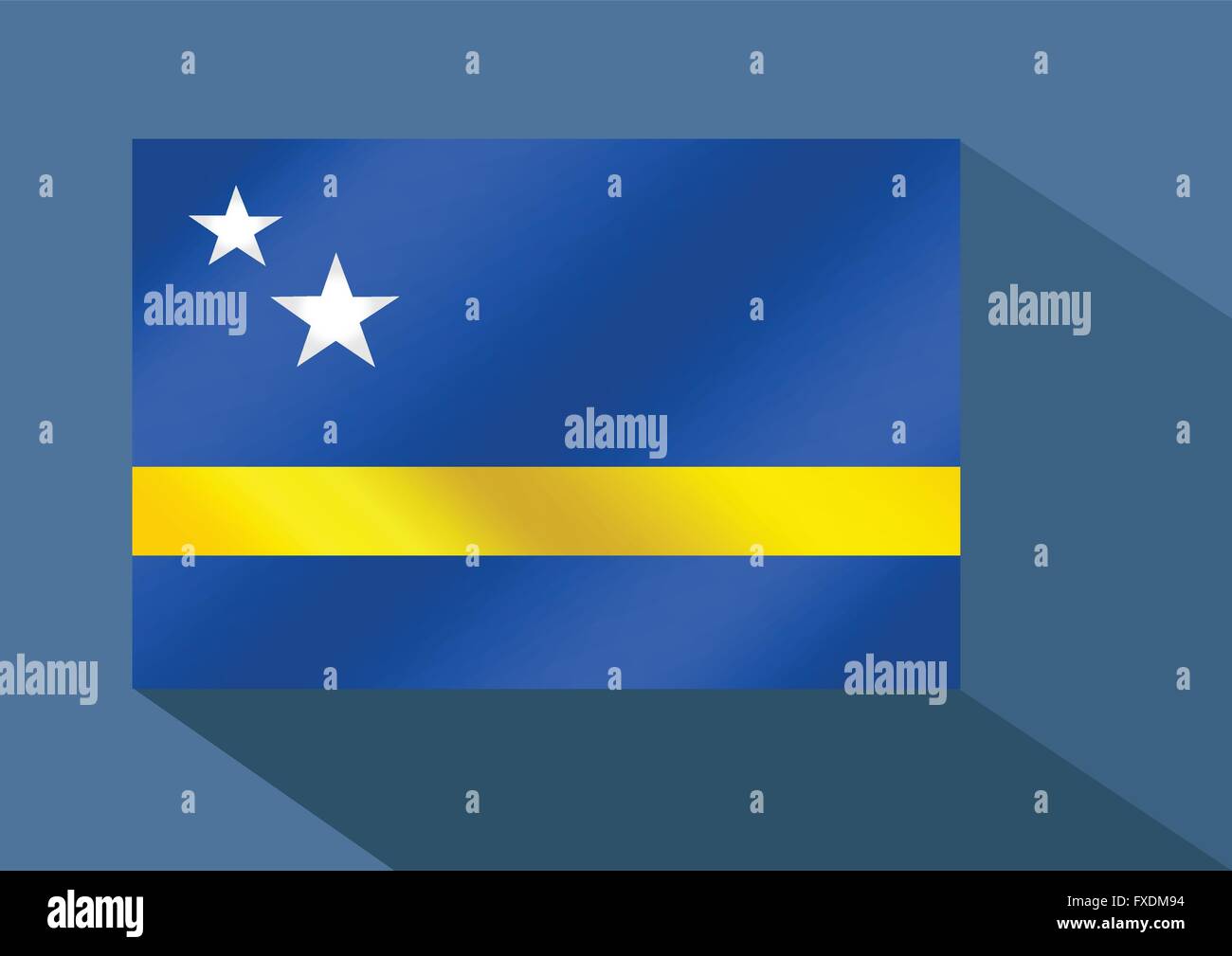 Curacao flag themes idea design Stock Vector Image & Art - Alamy