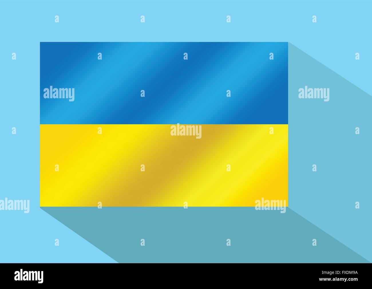 Flag of Ukraine themes idea design Stock Vector Image & Art - Alamy
