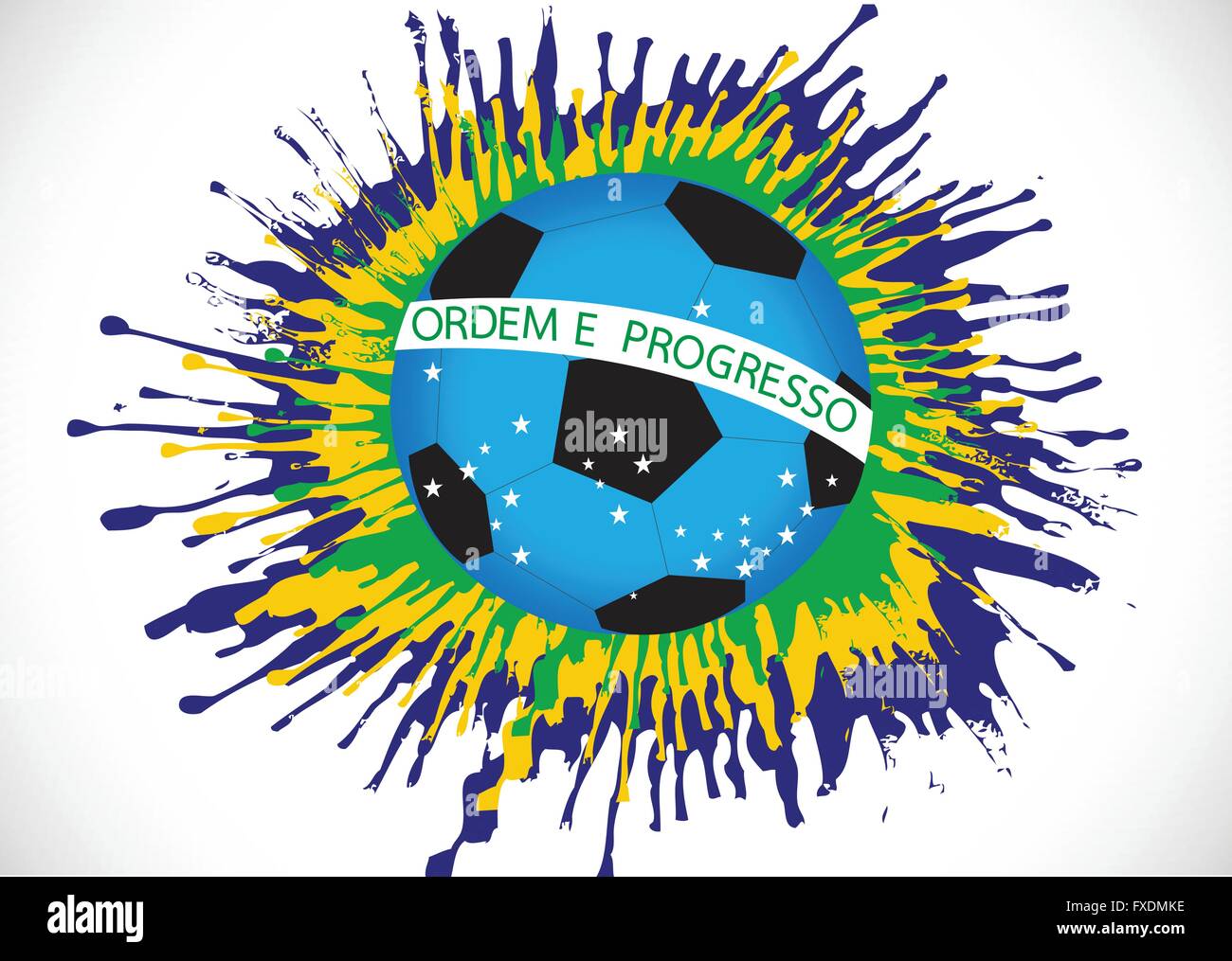 illustration Abstract background football , soccer form watercolor in ...