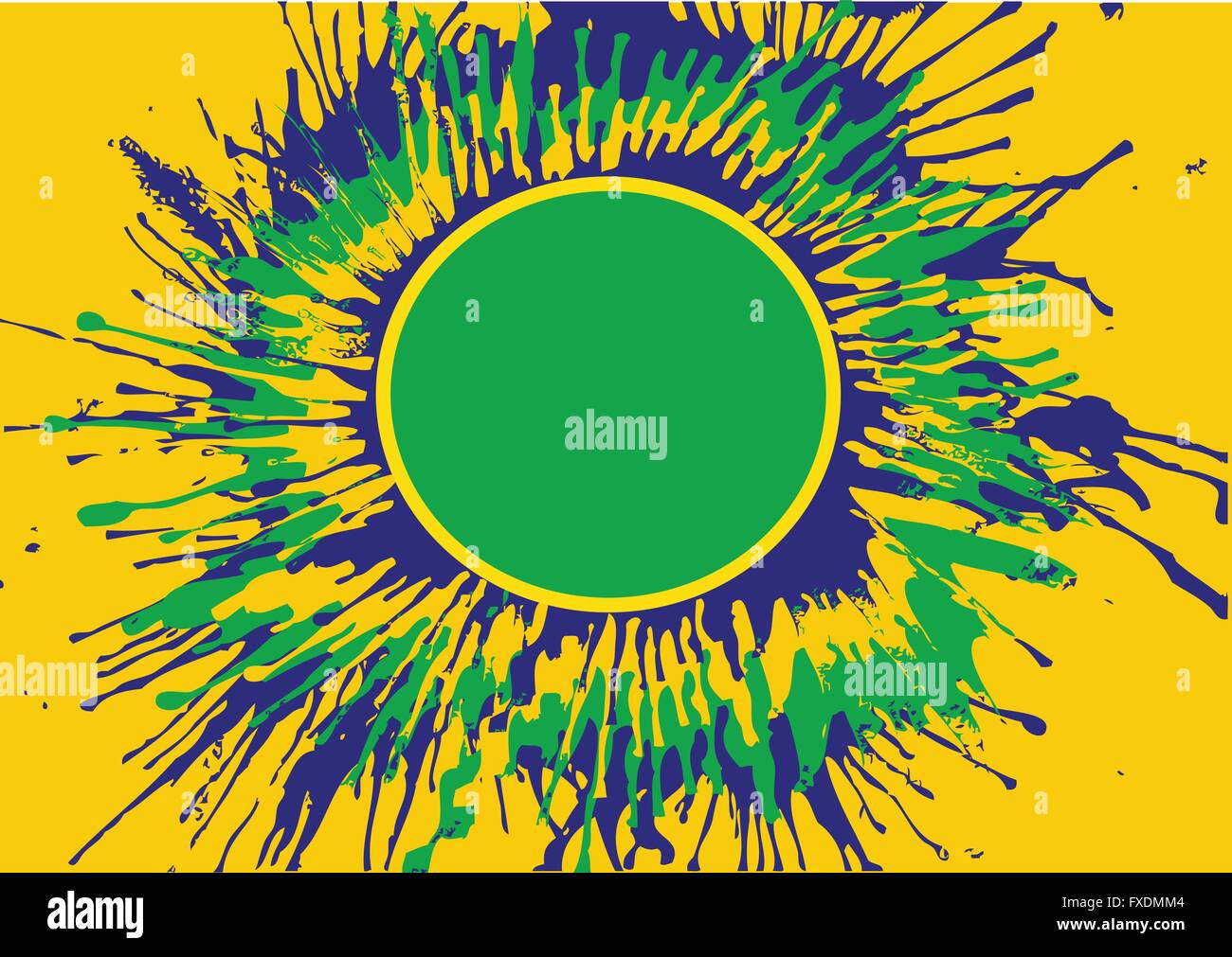 illustration Abstract background form watercolor in brazil color themes ...