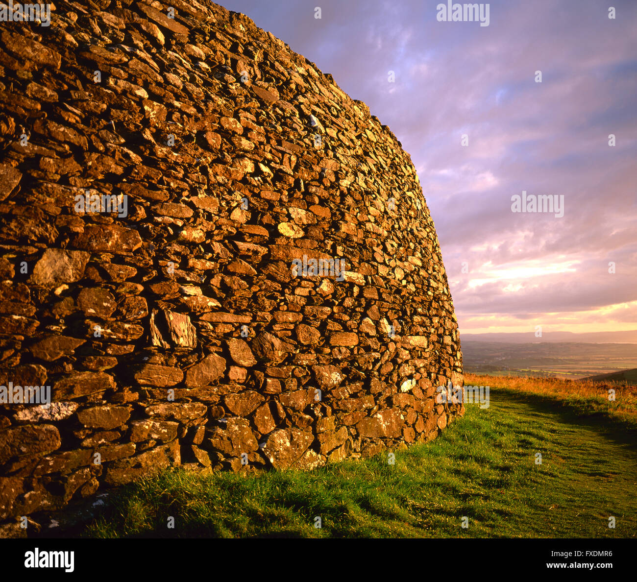 Grianan of Aileach, 6th to 7th Century stone ring fort, Royal site of ...