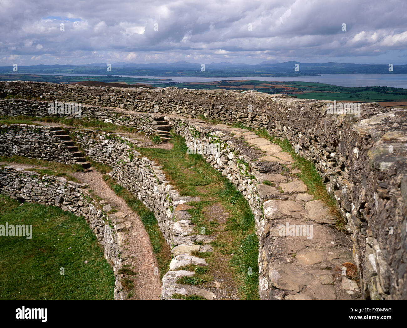 Grianan of Aileach, 6th to 7th Century stone ring fort, Royal site of ...
