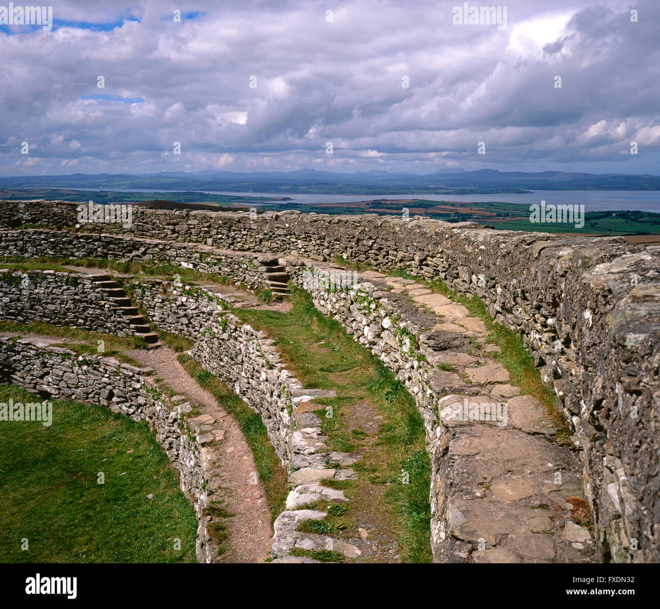 Grianan of Aileach, 6th to 7th Century stone ring fort, Royal site of ...