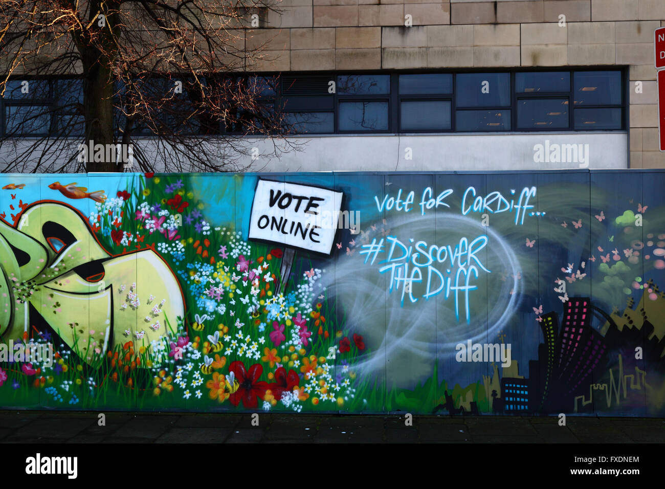 Welsh mural hi-res stock photography and images - Alamy