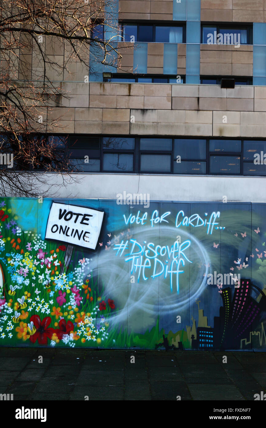 Welsh mural hi-res stock photography and images - Alamy