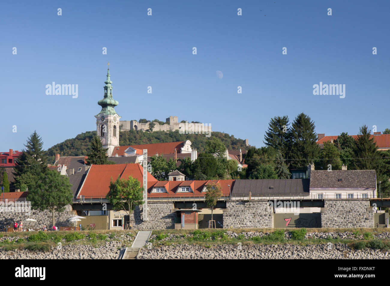 Hainburg - austria slovakia border Stock Photo - Alamy