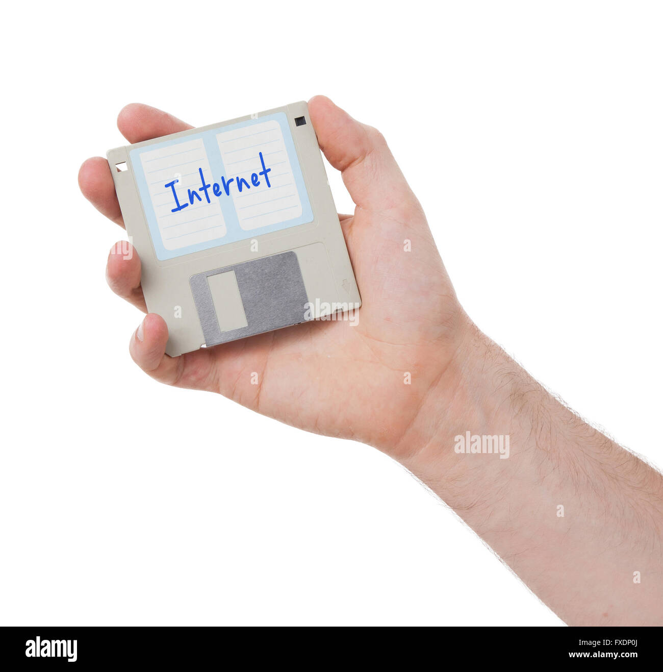 Floppy disk, data storage support, isolated on white - Internet Stock ...