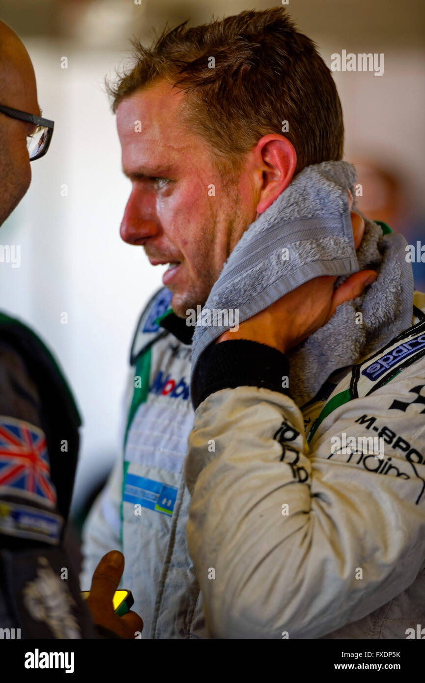 February 07, 2015 : Maxime Soulet (BEL) of No 31 Bentley Team M-Sport ...