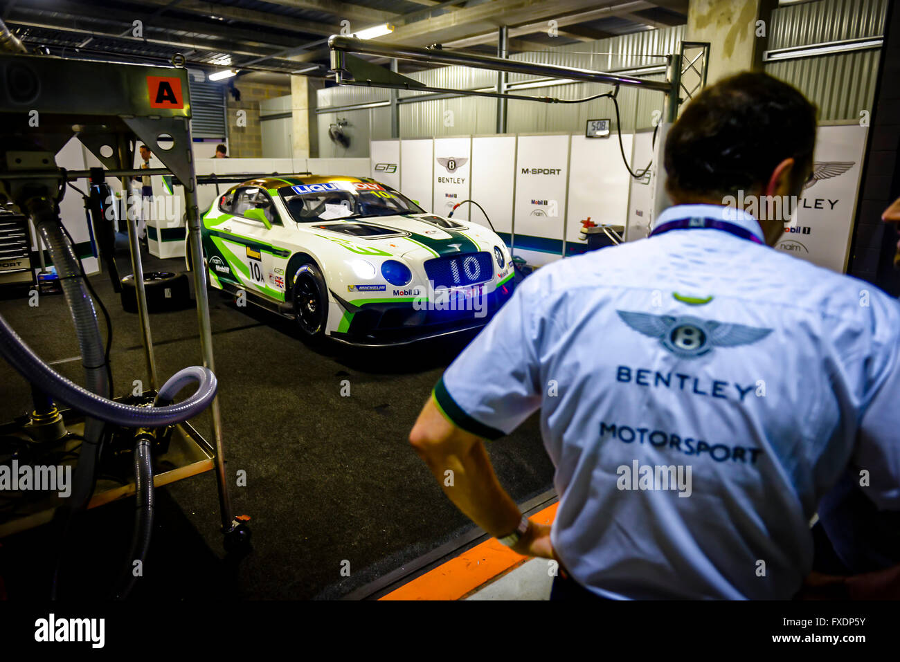 February 07, 2015 : No 10 Bentley Team M-Sport – Bentley Continental ...