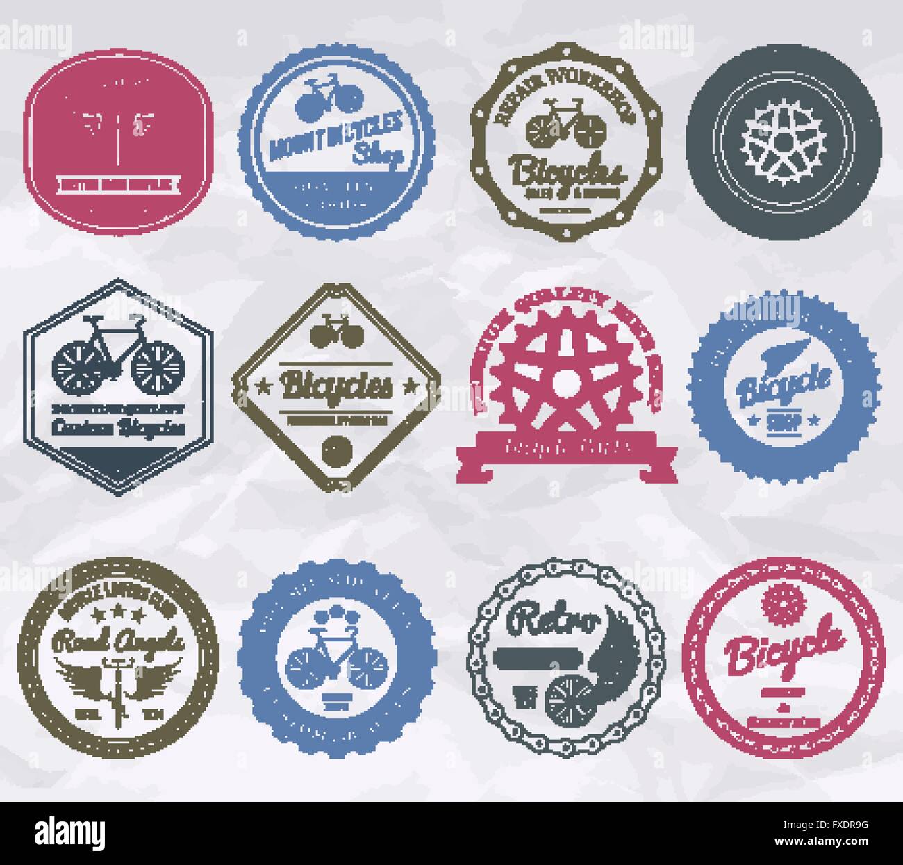 Classic stamps Stock Vector Images - Alamy