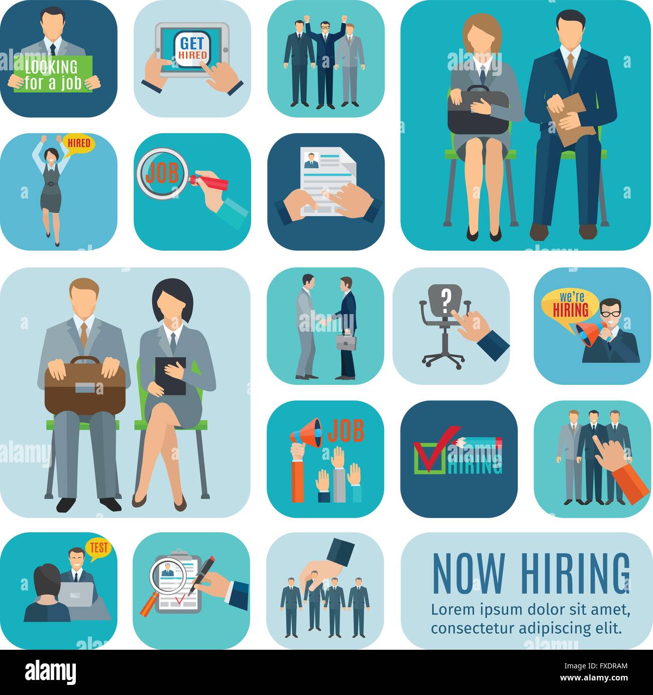 Human resources specialist man Stock Vector Images - Alamy