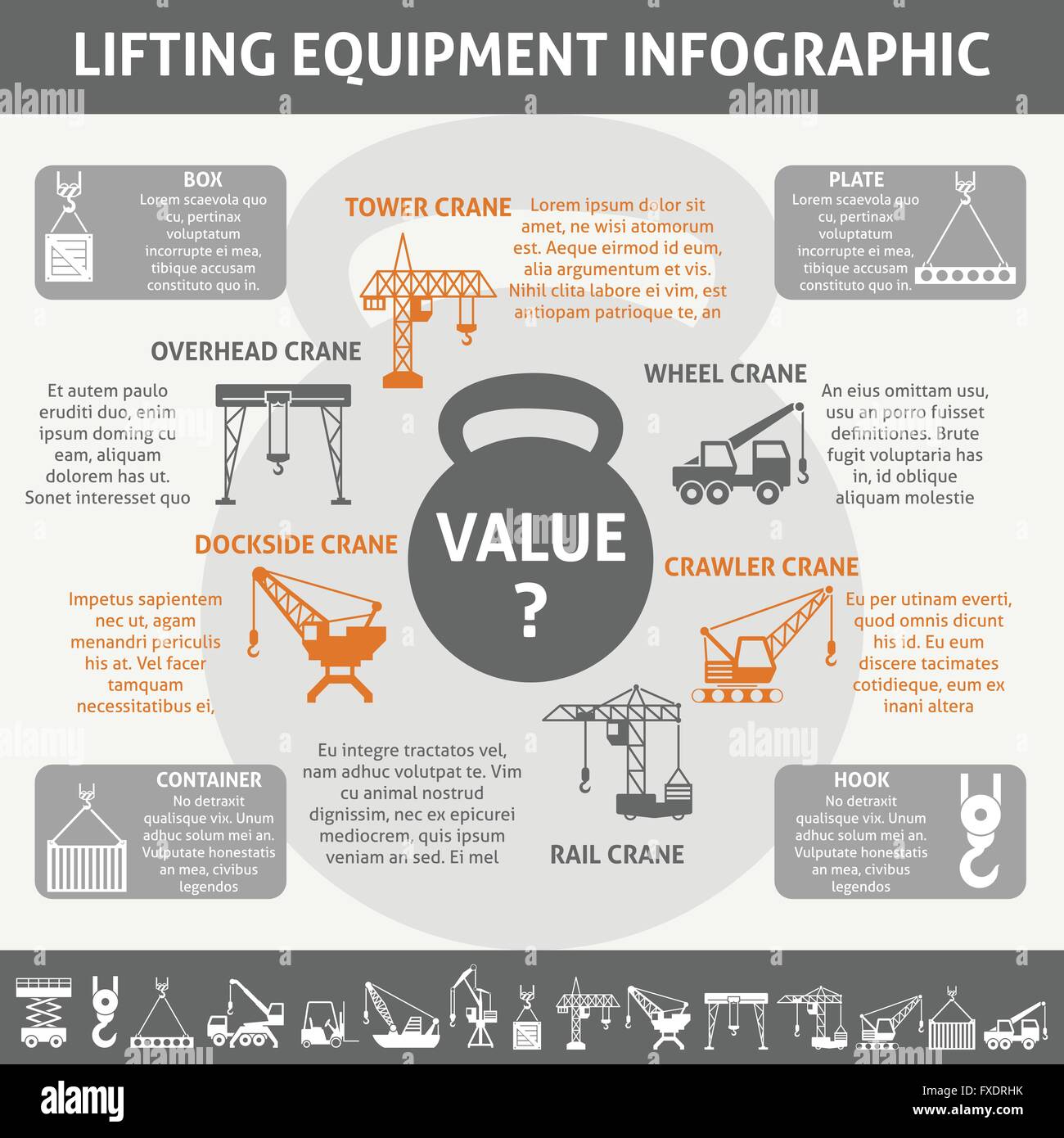 Industrial equipment infographic Stock Vector Image & Art - Alamy