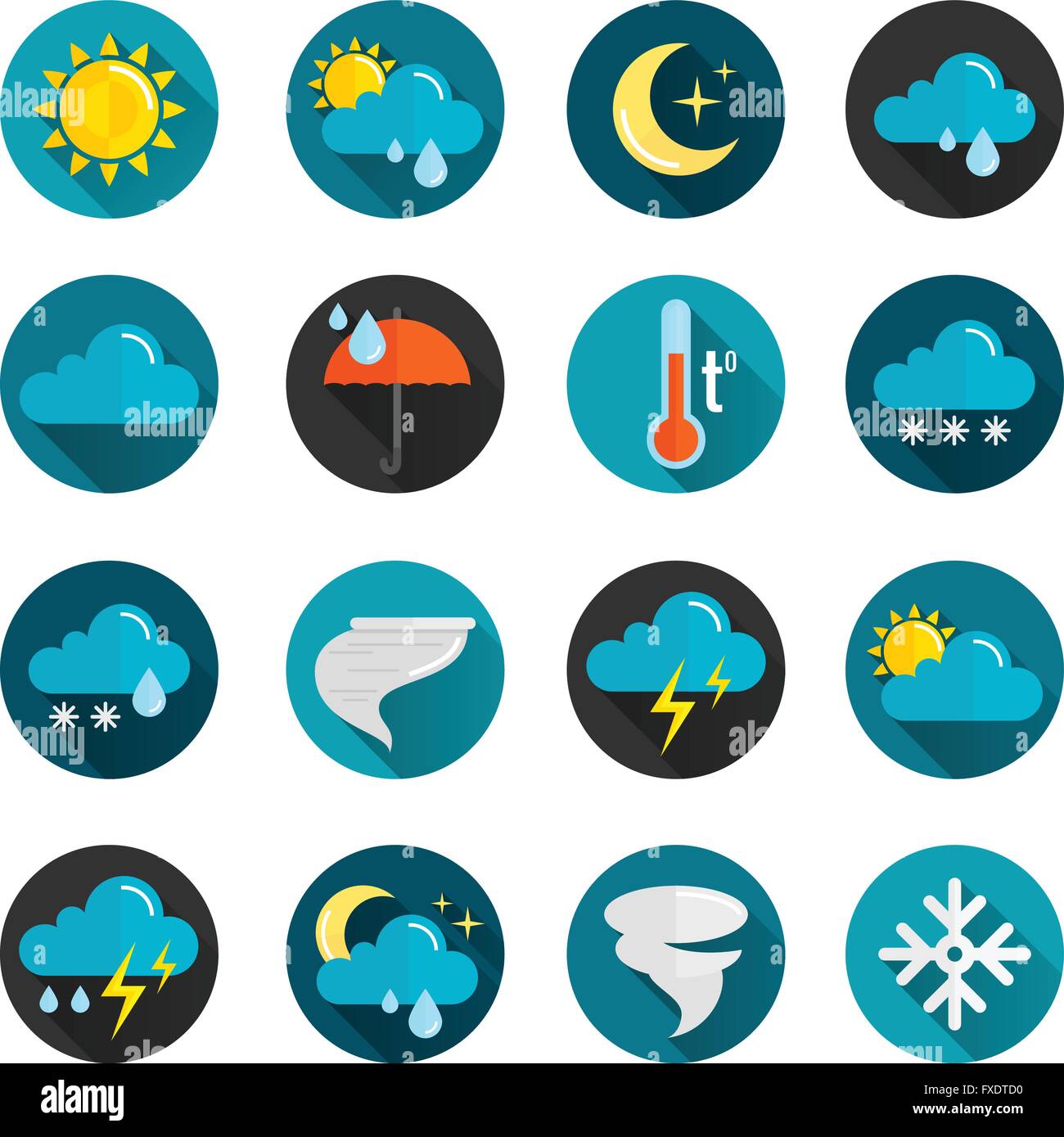 Current weather condition Stock Vector Images - Alamy