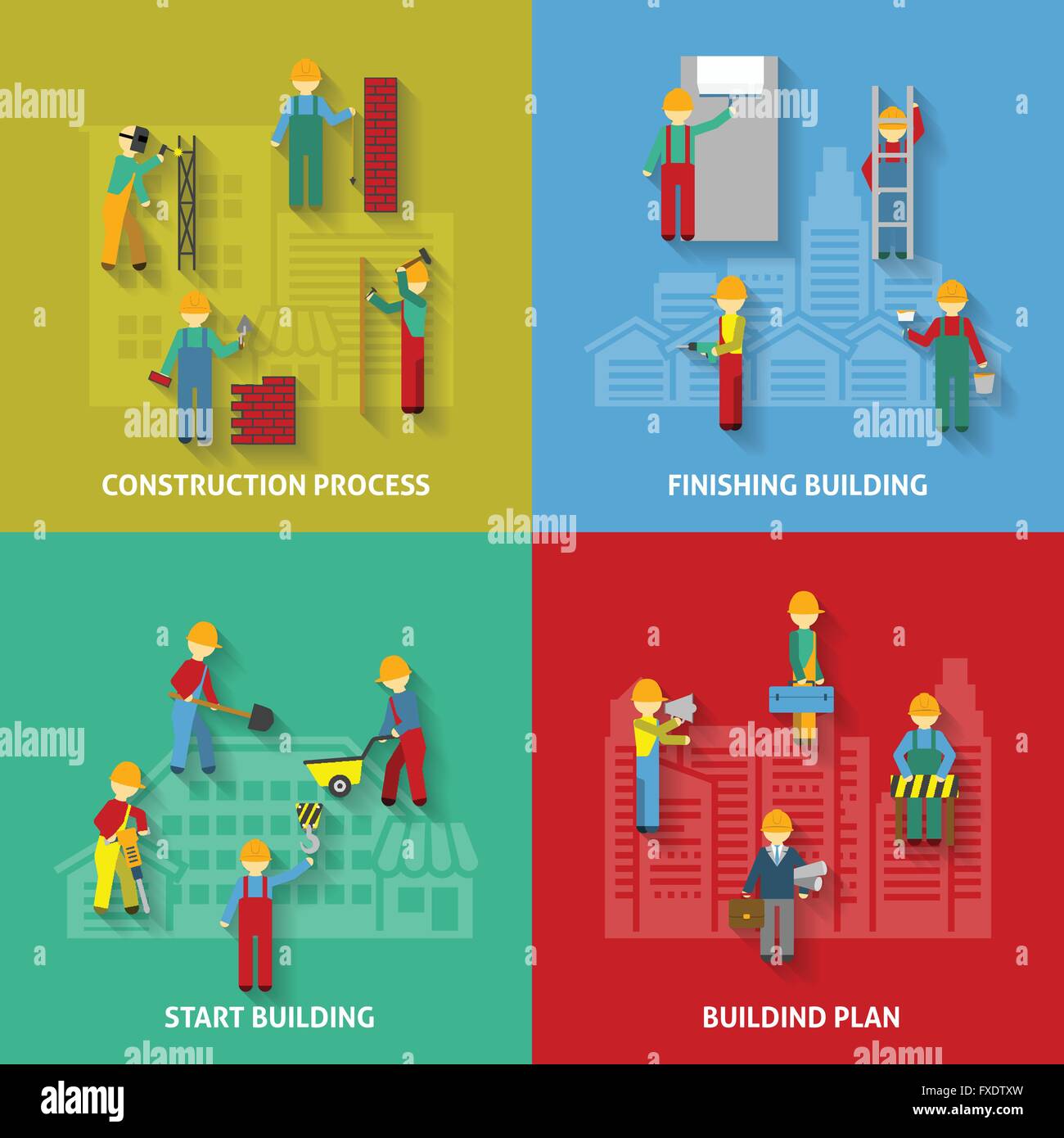 Supervisor building Stock Vector Images - Alamy
