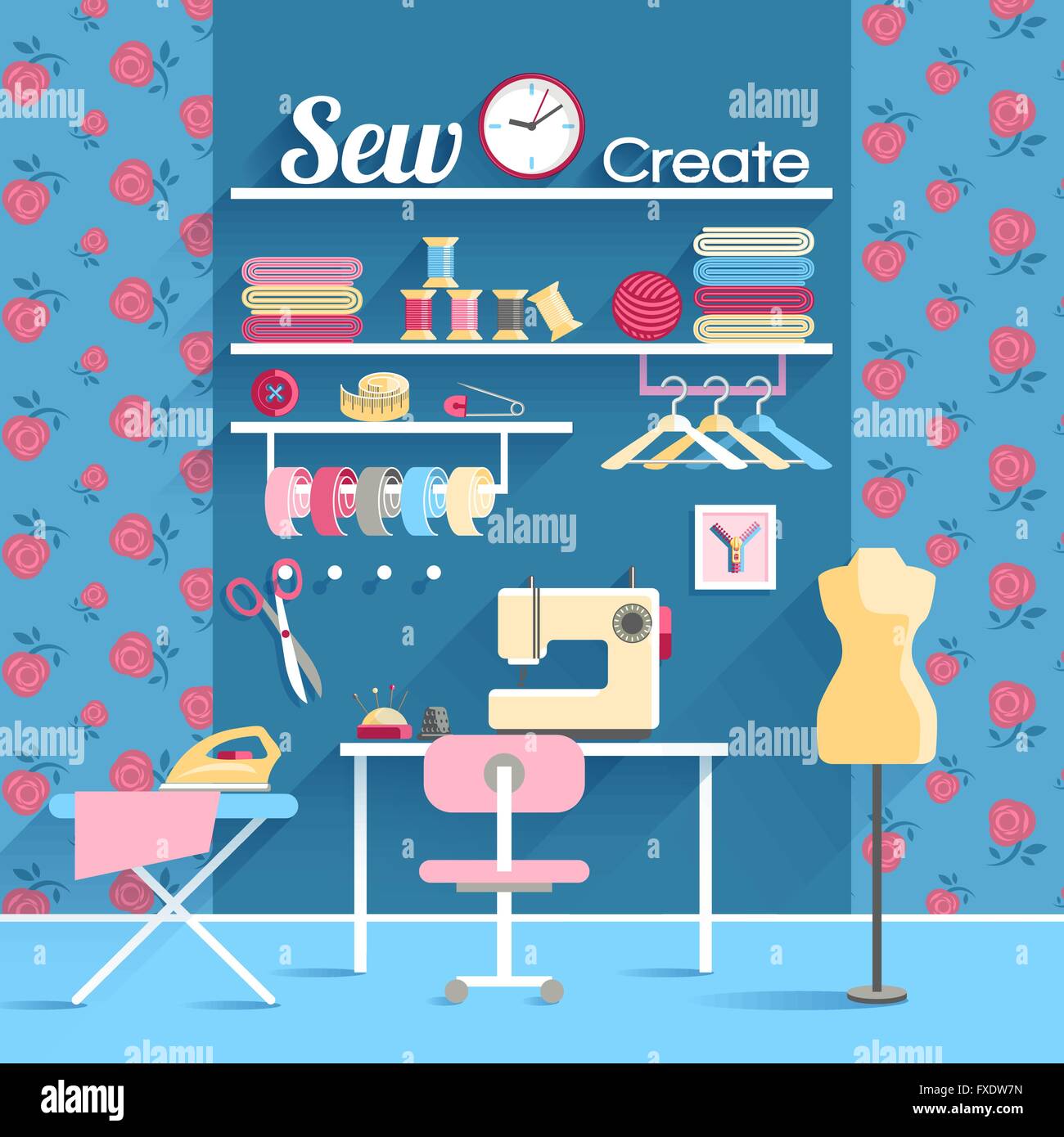 Poster hangers Stock Vector Images - Alamy