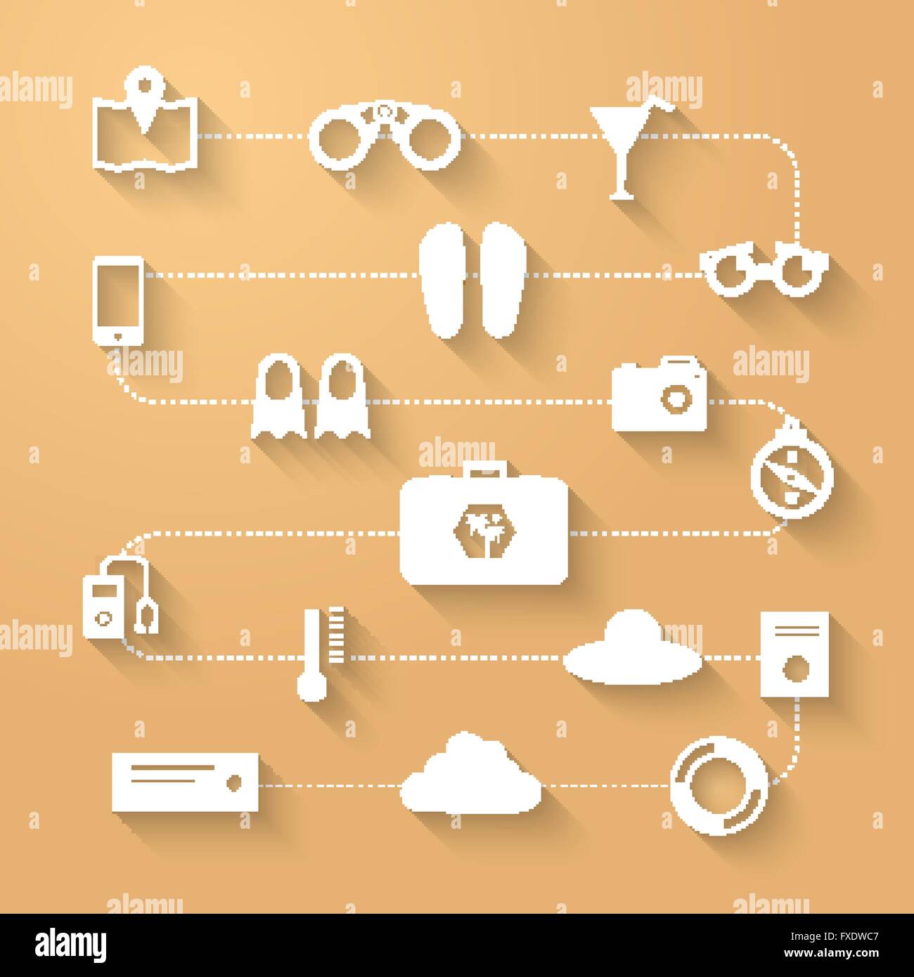 Summer Vacation Flowchart Stock Vector Image & Art - Alamy