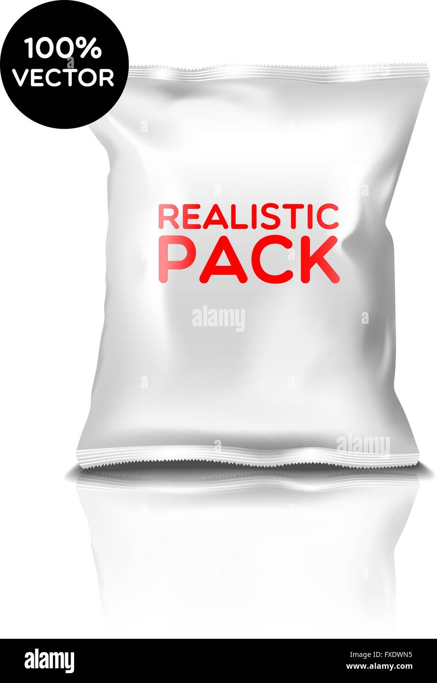 Realistic Pack Isolated Icon Stock Vector Image & Art - Alamy